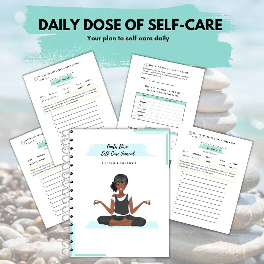 Thank you page Daily Dose of Self-Care Journal - The Adaptable Mom